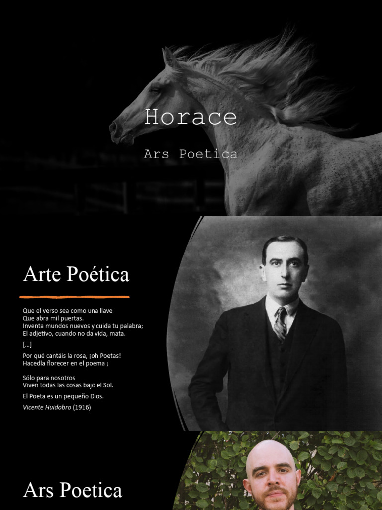 Horace's Ars Poetica: Poetic Mastery Guide | PDF | Poetry | Horace