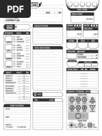 ShadowDark Character Sheet Fillable-1 | PDF