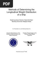 Ship Weight Distribution Analysis | PDF | Ships | Weight