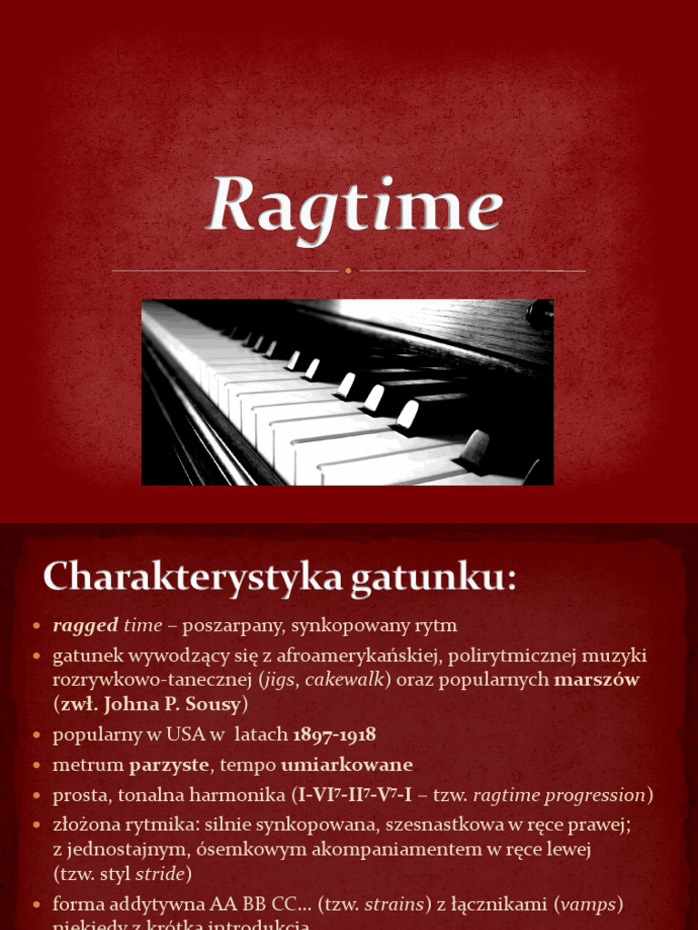 Ragtime | PDF