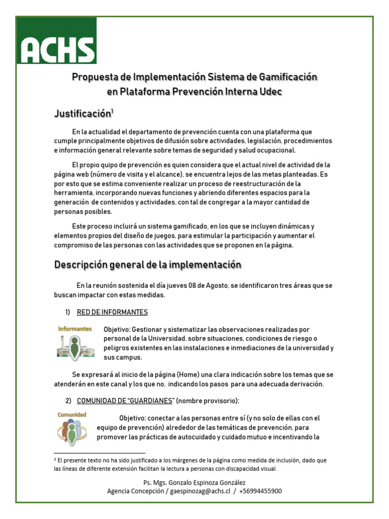 Propuesta de Implementación de Procesos de Gamificación en Plataforma ...