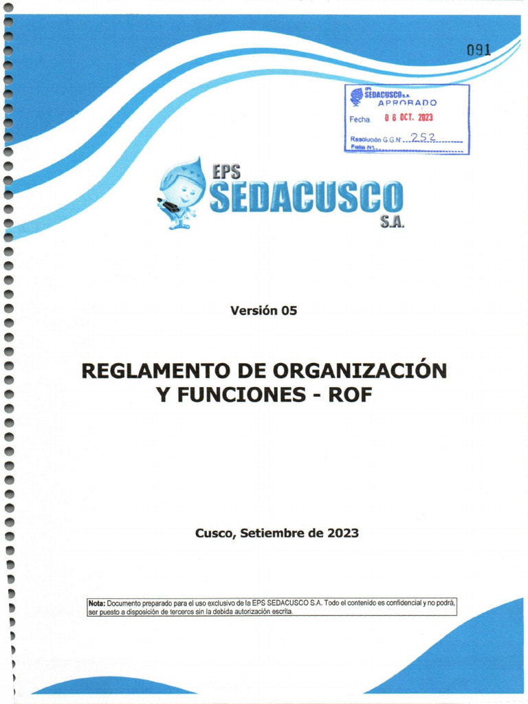 CUSCO ROF_SETIEMBRE_2023 | PDF