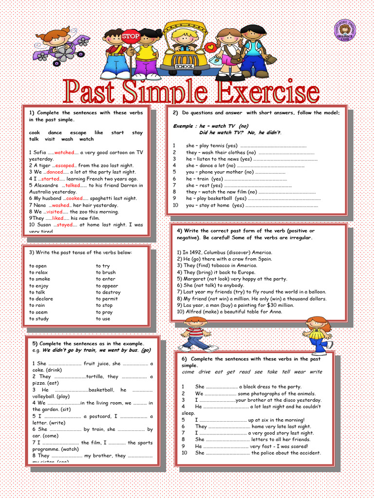 Past Simple | PDF
