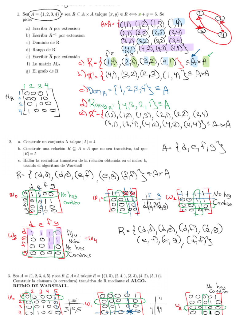 Segundo Parcial Estructuras Discretas Pdf