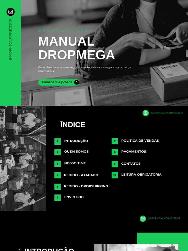 Manual@Dropmega Fornecedor (Oficial) | PDF | Economias
