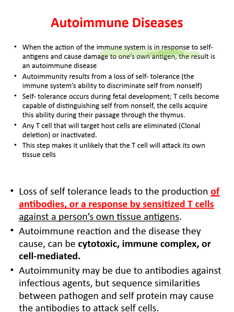 Understanding Autoimmune Diseases | PDF | Autoimmune Disease | Immune ...
