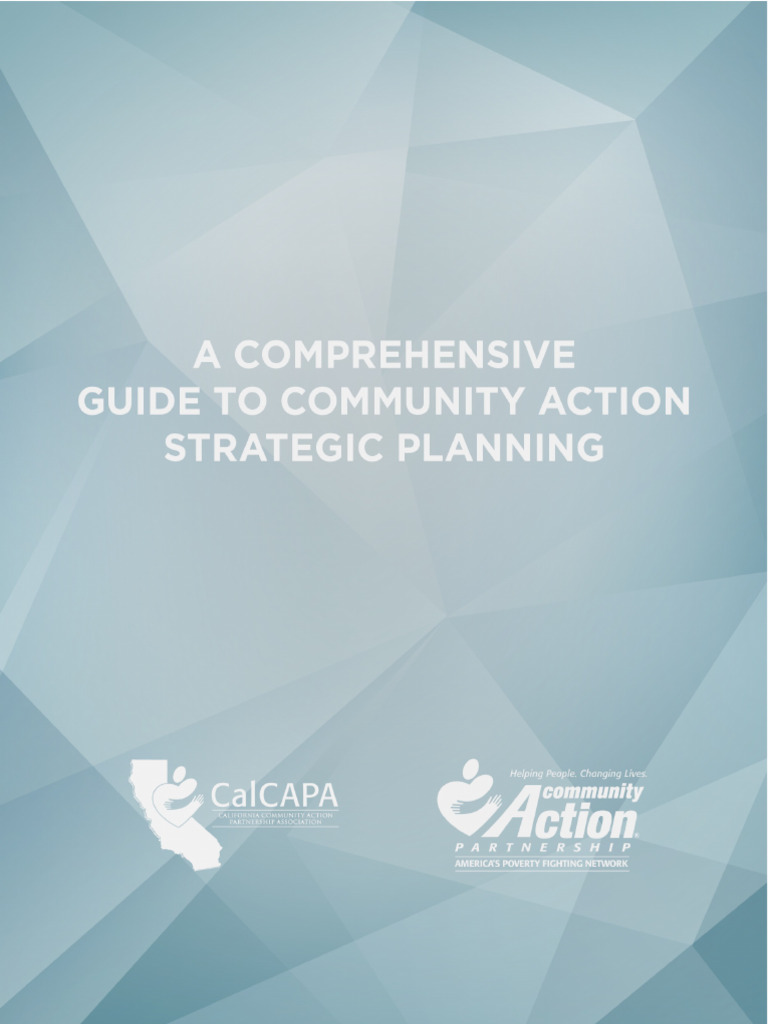 A Comprehensive Guide To Community Action Strategic Planning Final 1 ...