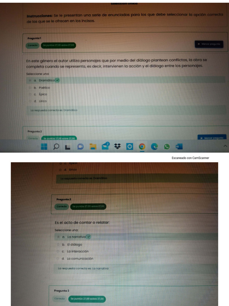 Examen 2 Español | PDF