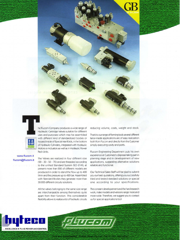 Hyteco Flucom SICV Catalogue | PDF | Home & Garden