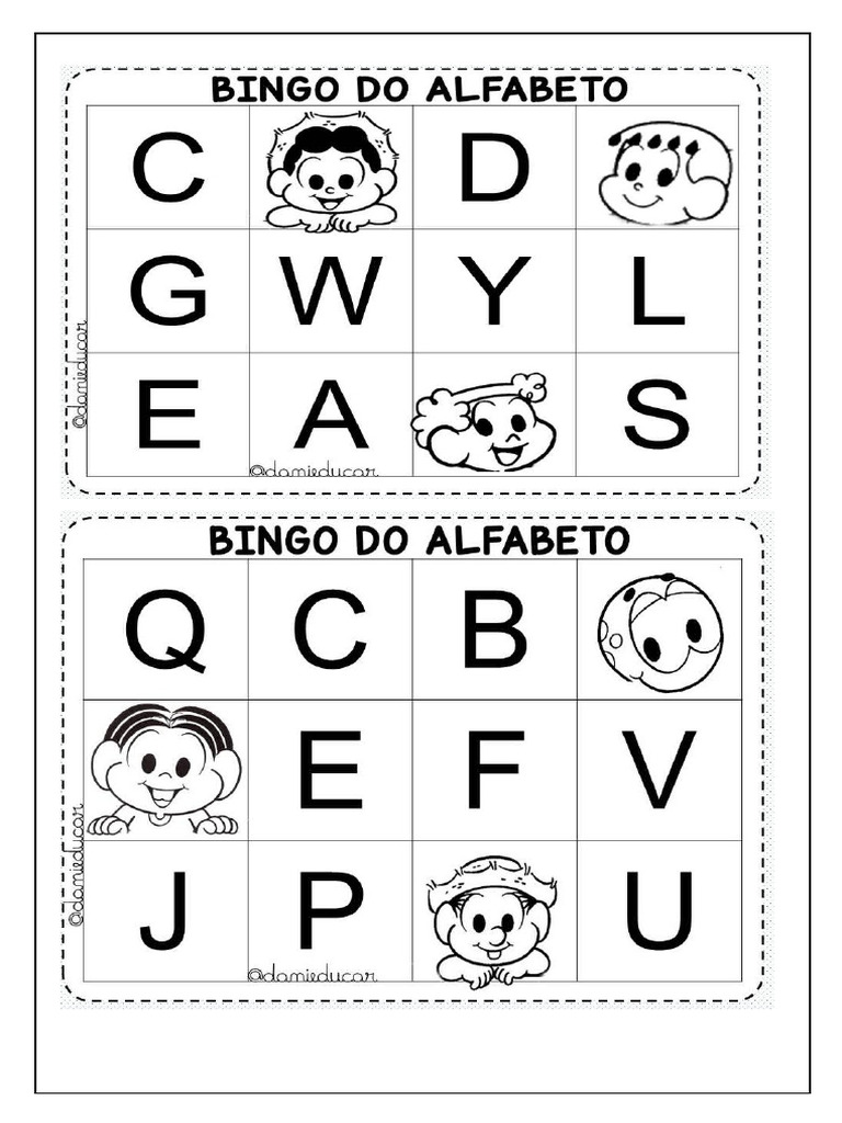 Bingo Do Alfabeto | PDF