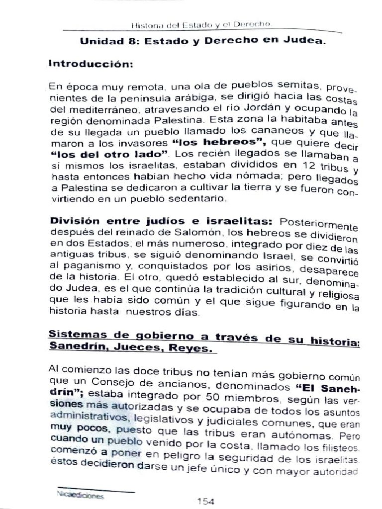 Estado y Derecho en Judea: Historia y Estructura | PDF | Poncio Pilato ...