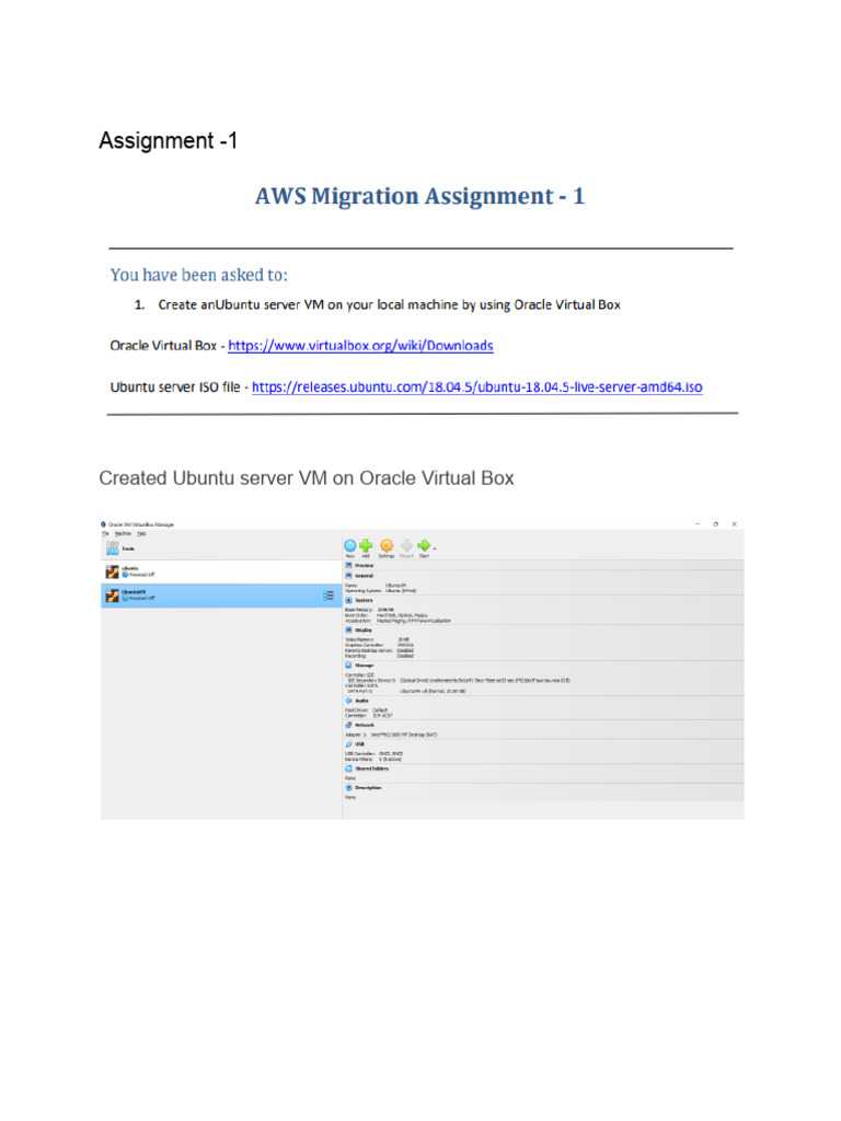 Migration Assignment 1,2,3 | PDF
