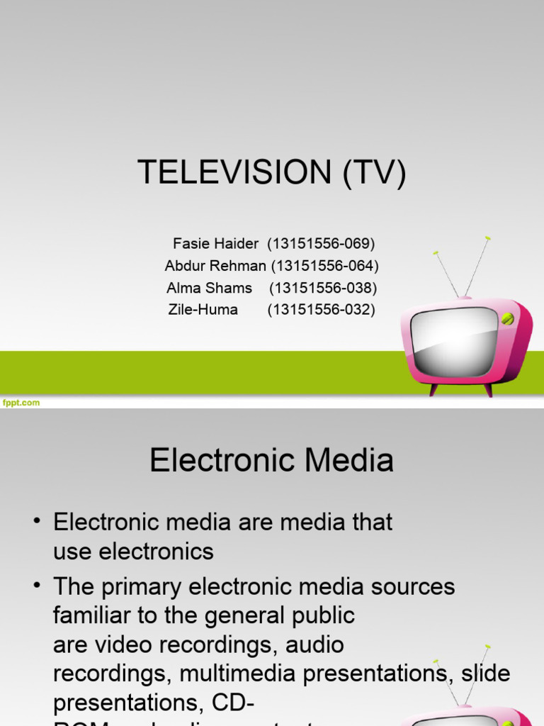 Television (TV) - 032 - 038 - 064 - 069 | PDF | Television | Cable Television