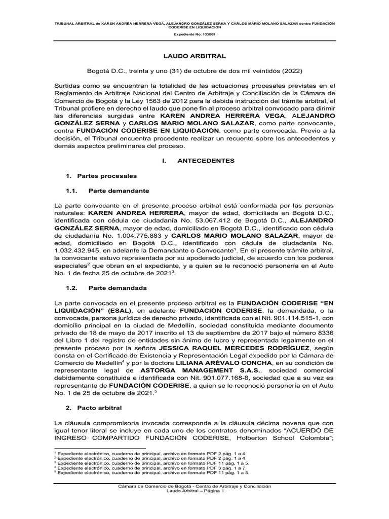 133069 Alejandro Gonzalez Serna , Carlos Mario Molano Salazar y Karen ...