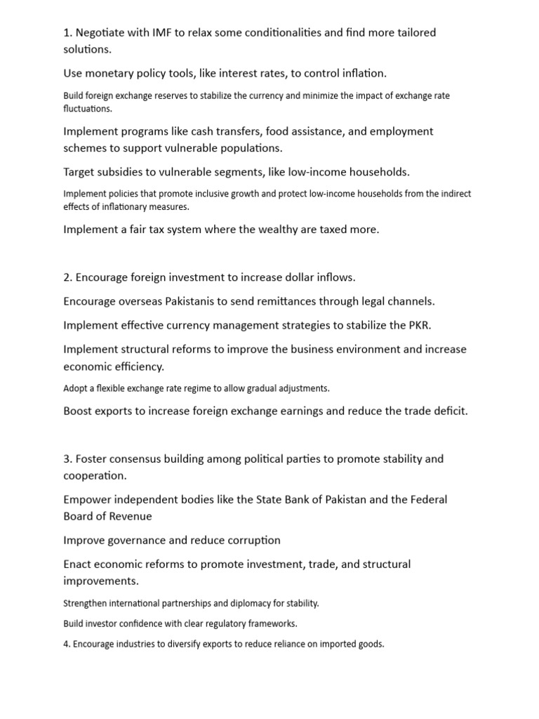 Solutions To Inflation | PDF | Business