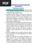 Resumen del cuento de Cenicienta | PDF