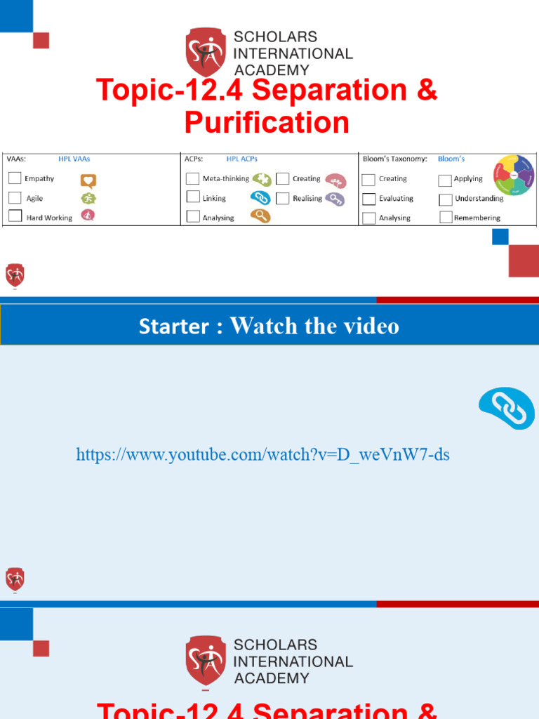 Assessing Purity Of A Substance Pdf Chemical Substances Mixture