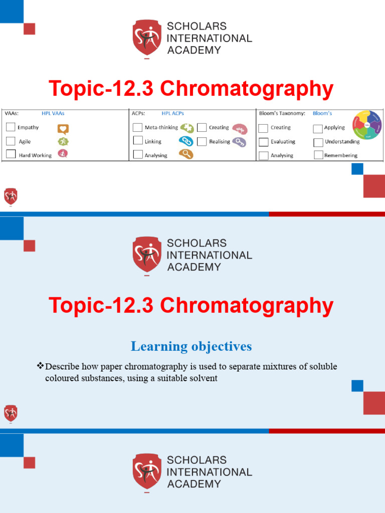 Chromatography Pdf Chromatography Mixture