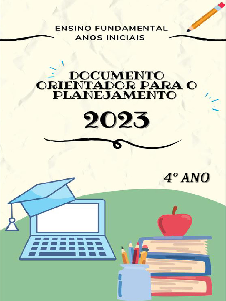 Documento Orientador para o Planejamento 4° Ano - 2023 | PDF ...