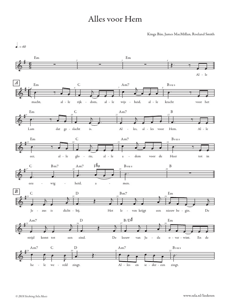 Sela - Alles Voor Hem | PDF