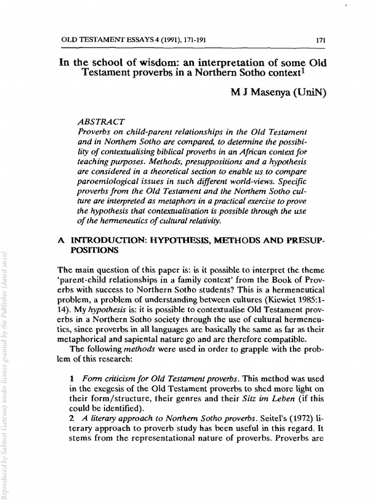 masenya- "1991-in-the-school-of-wisdom-an-interpretation-of-some-old ...