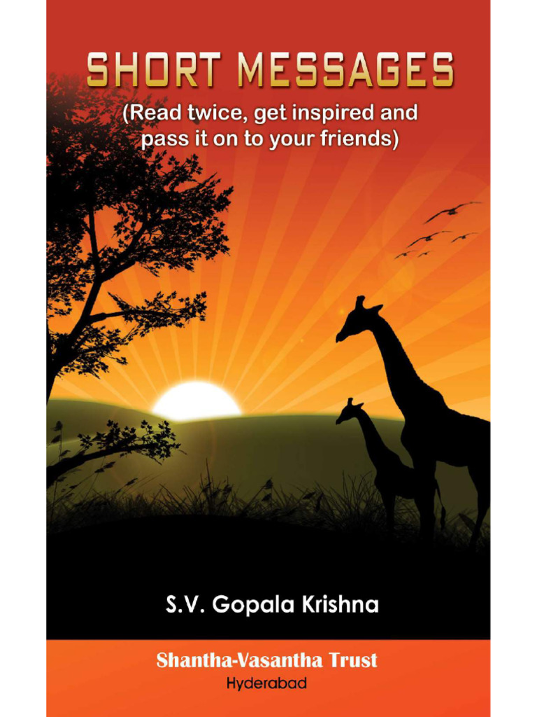 Short Messages e Book Compressed | PDF | Happiness | Love