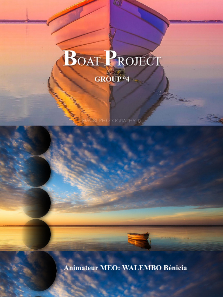 BOAT PROJECT Group 4 S1 | PDF | Bateaux | Gestion de projet