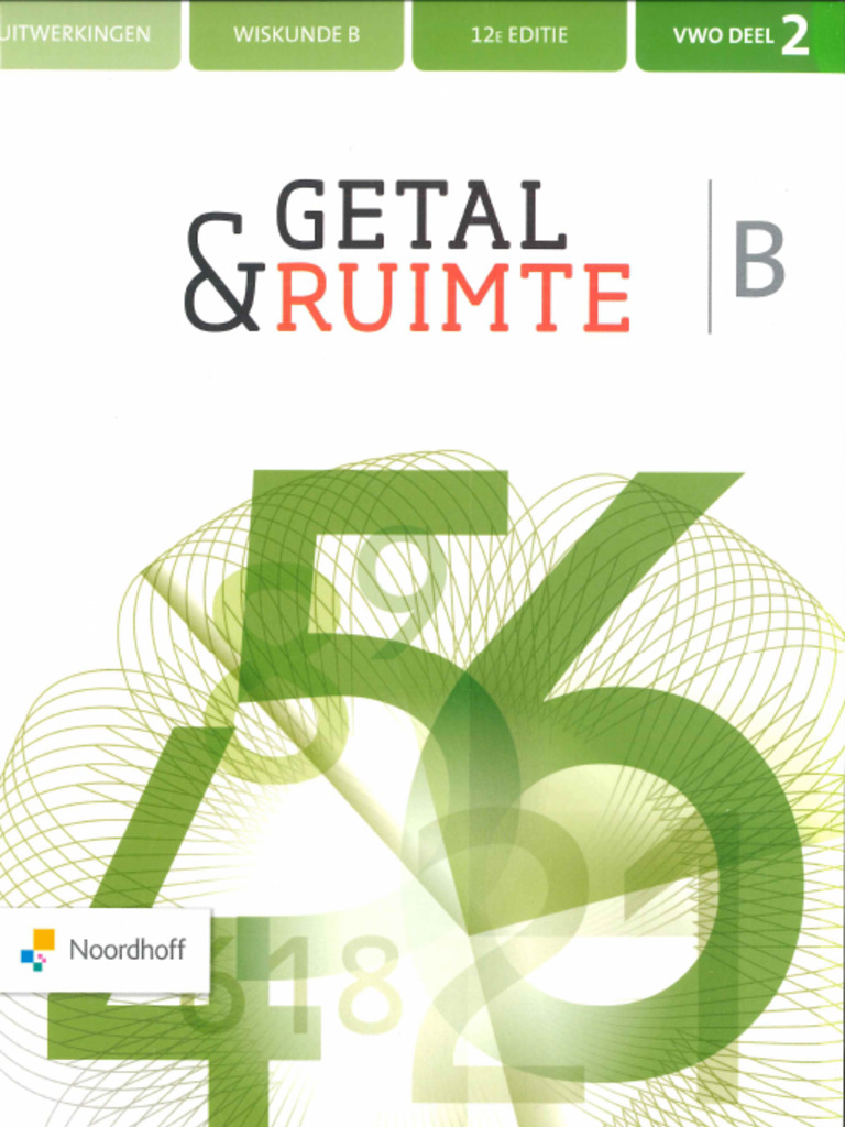 Bwiu - Getal en Ruimte Wiskunde b (12e Ed) Vwo Deel 2(2) | PDF