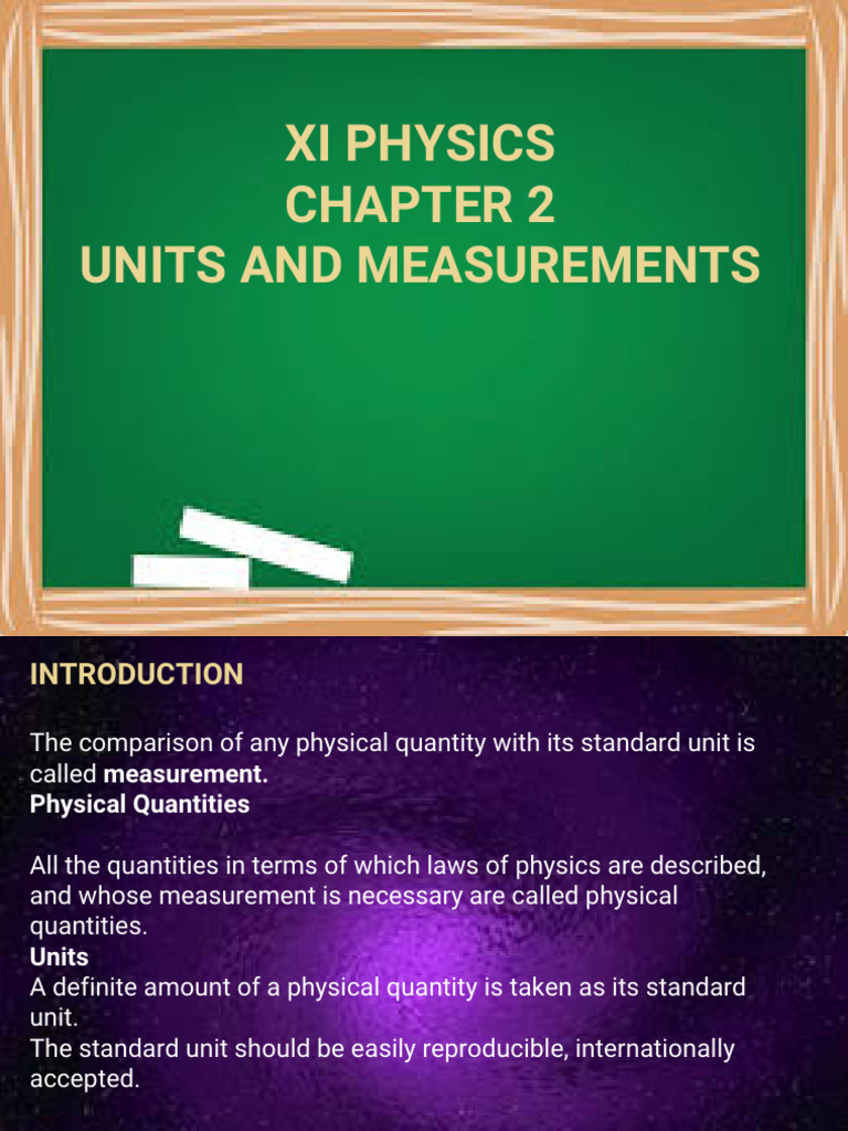 Units and Measurements 2 | PDF | Significant Figures | Metrology