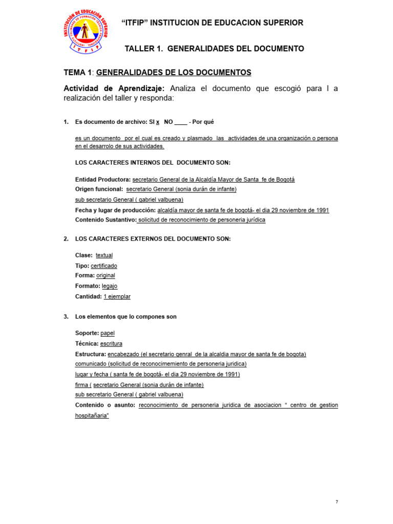 Generalidades de Documentos Legales | PDF | Estudios de idiomas extranjeros