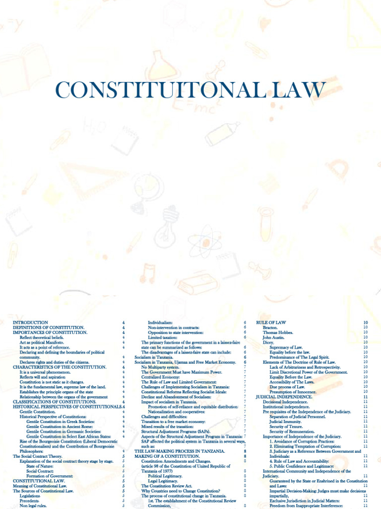 Constitutional Law-1 | PDF | Constitution | Constitutional Law