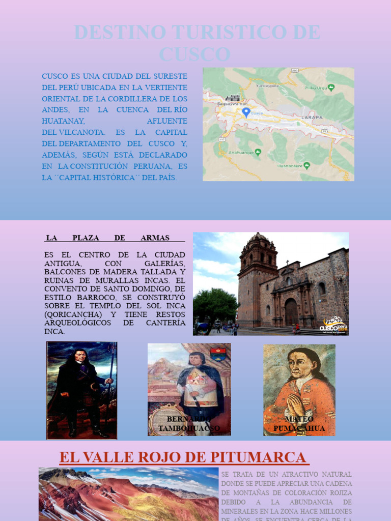 Presentacion Cusco | PDF | Ciencias de la Tierra