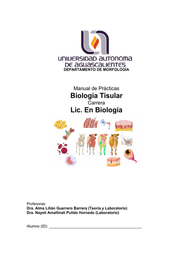 Manual de Prã Cticas | PDF | Epitelio | Hueso