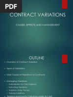 Variation Order Template v1 | PDF