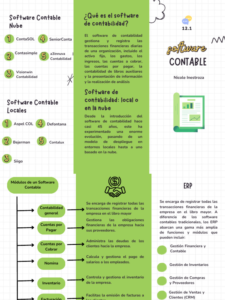 Software Contable | PDF | Contabilidad | Planificación de recursos empresariales