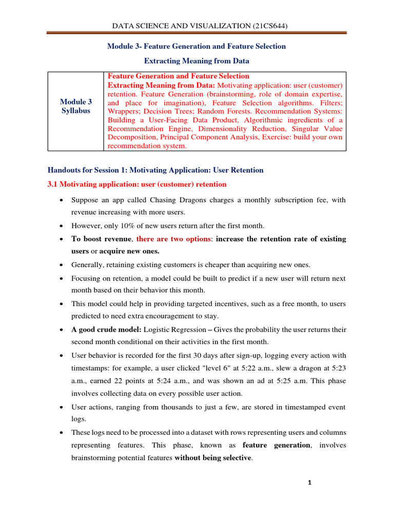 Module3 DSV Notes | PDF | Akaike Information Criterion | Coefficient Of ...