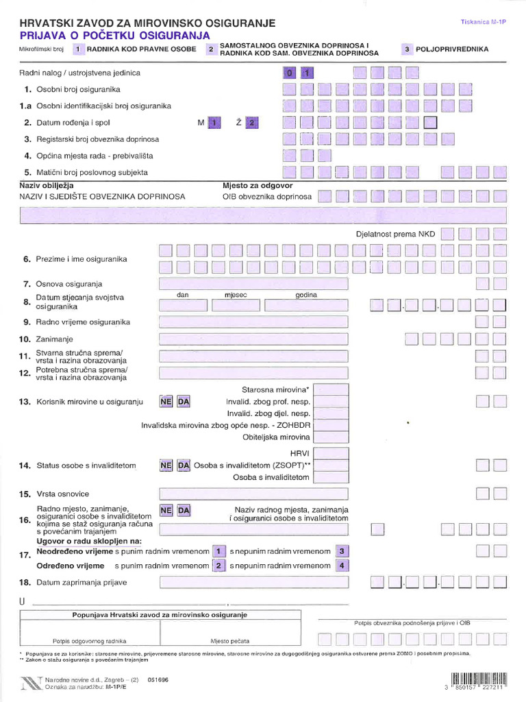 Tiskanica M 1p | PDF