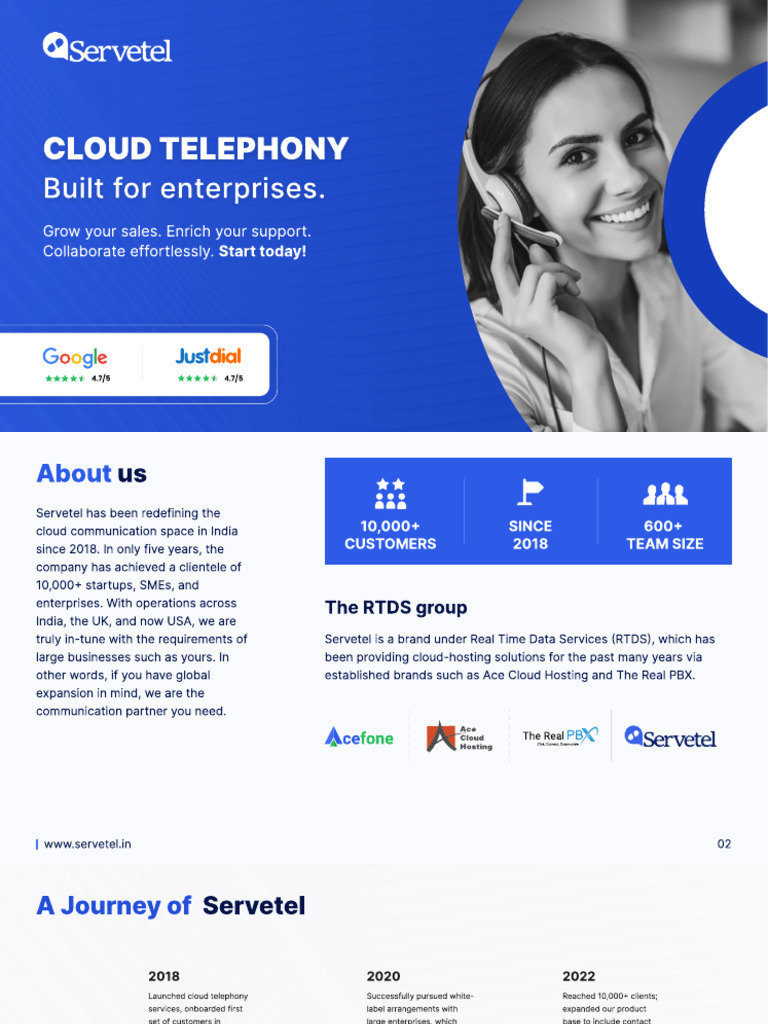 Servetel Cloud Telephony Deck | PDF | Security | Computer Security Servetel Cloud Telephony Deck | PDF | Security | Computer Security