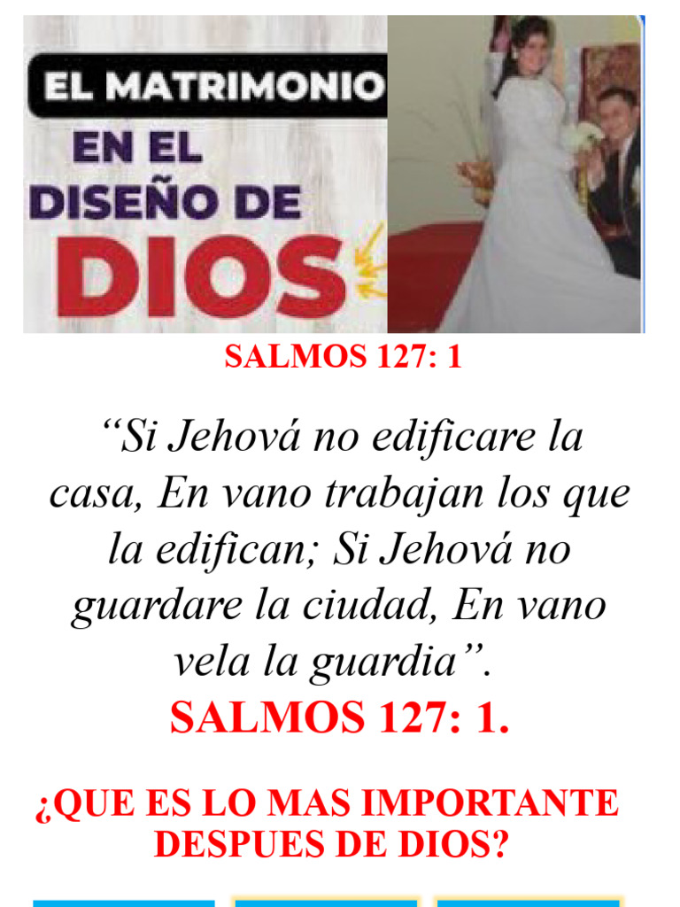 18_15_42_12_07_2024_EL MATRIMONIO SEGUN EL DISEÑO DE DIOS | PDF | Creencia religiosa y doctrina