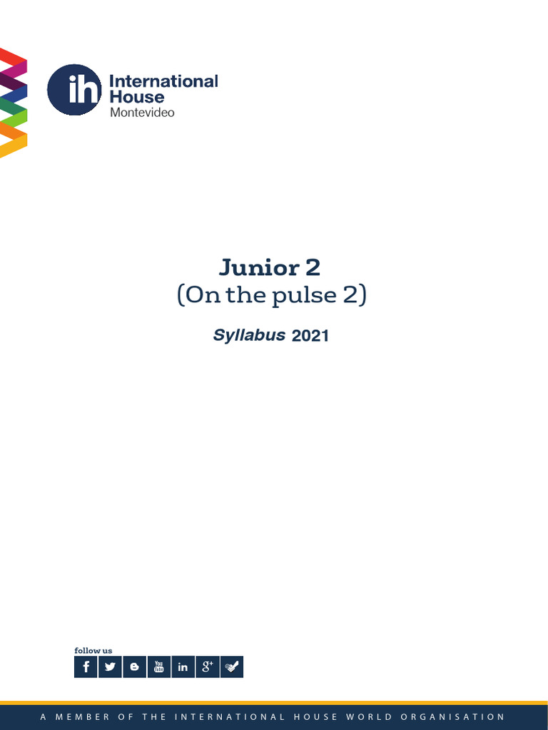 J2 On The Pulse2 Syllabus 2021 | PDF | Learning | English Language