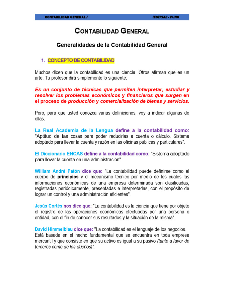 01 Contabilidad General | PDF | normas internacionales de INFORMACION ...