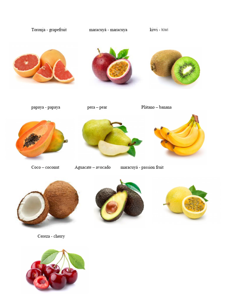 frutas | PDF