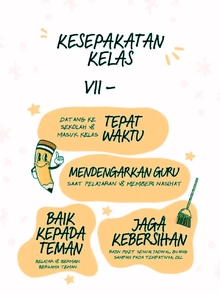 Kesepakatan Kelas | PDF