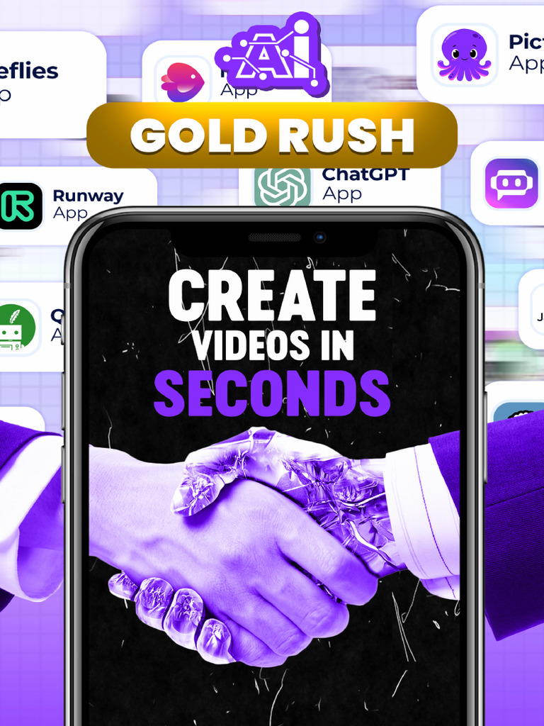 AI Gold Rush Create Videos in Seconds (Insiders AI) (Z-Library) | PDF