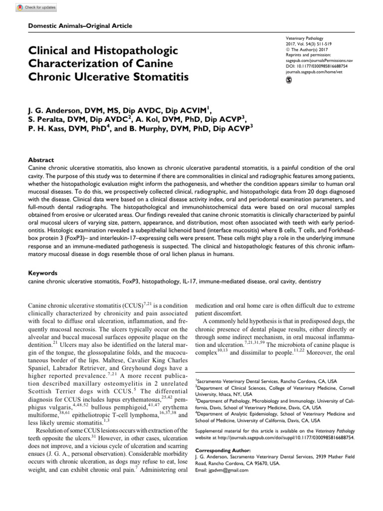 Anderson Et Al 2017 Clinical and Histopathologic Characterization of ...