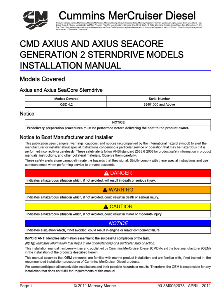 Axius Gen II - QSD | PDF | Anode | Corrosion