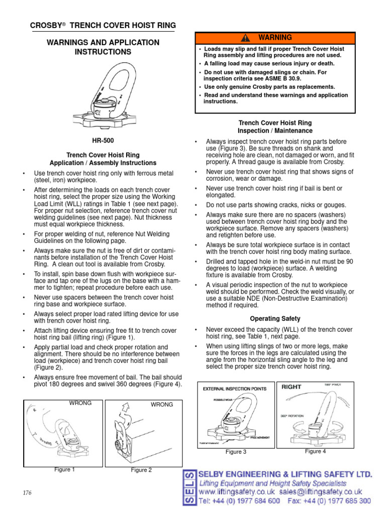 Crosby Catalogue Page Number 176 177 | PDF | Welding | Construction