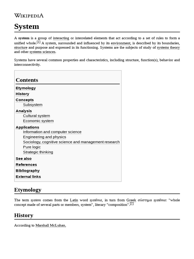 System | PDF | System