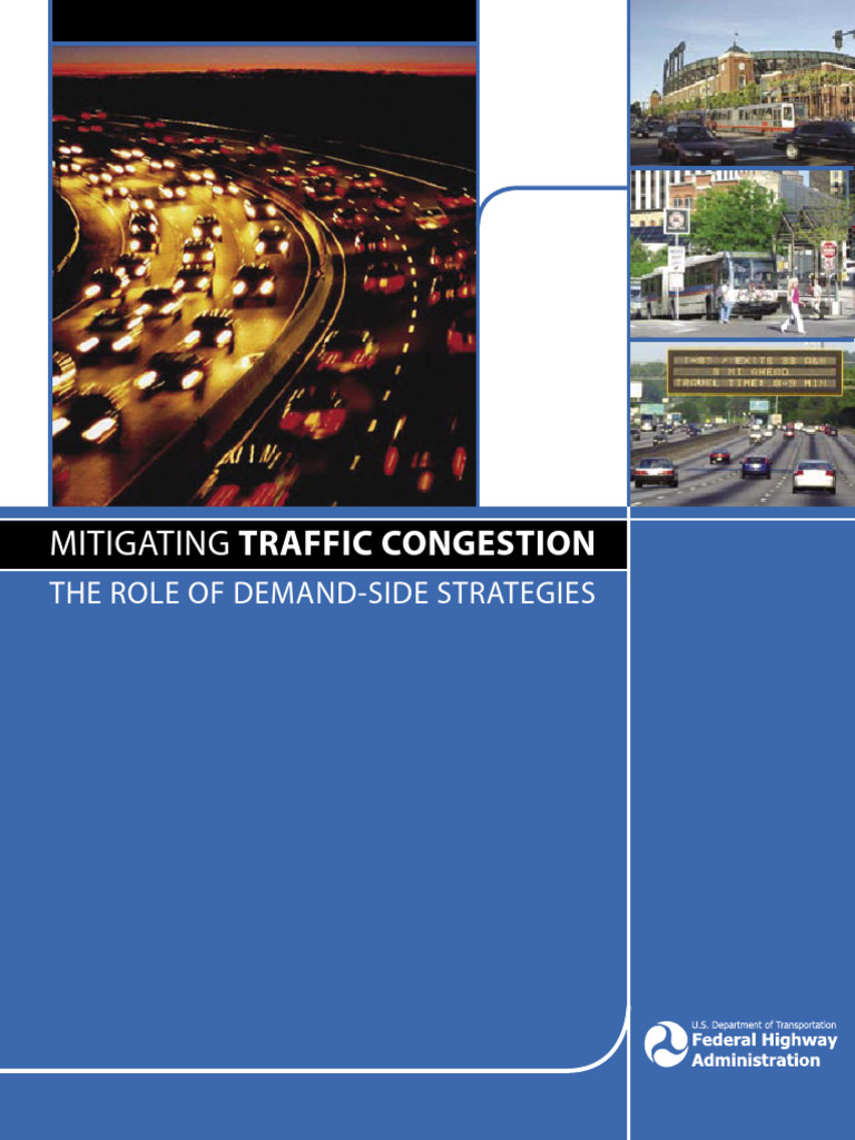 FHWA Mitigating Traffic Congestion | PDF | Traffic Congestion | Demand