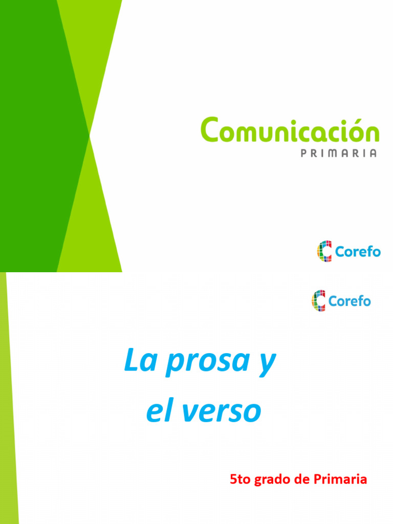 La Prosa y El Verso | PDF